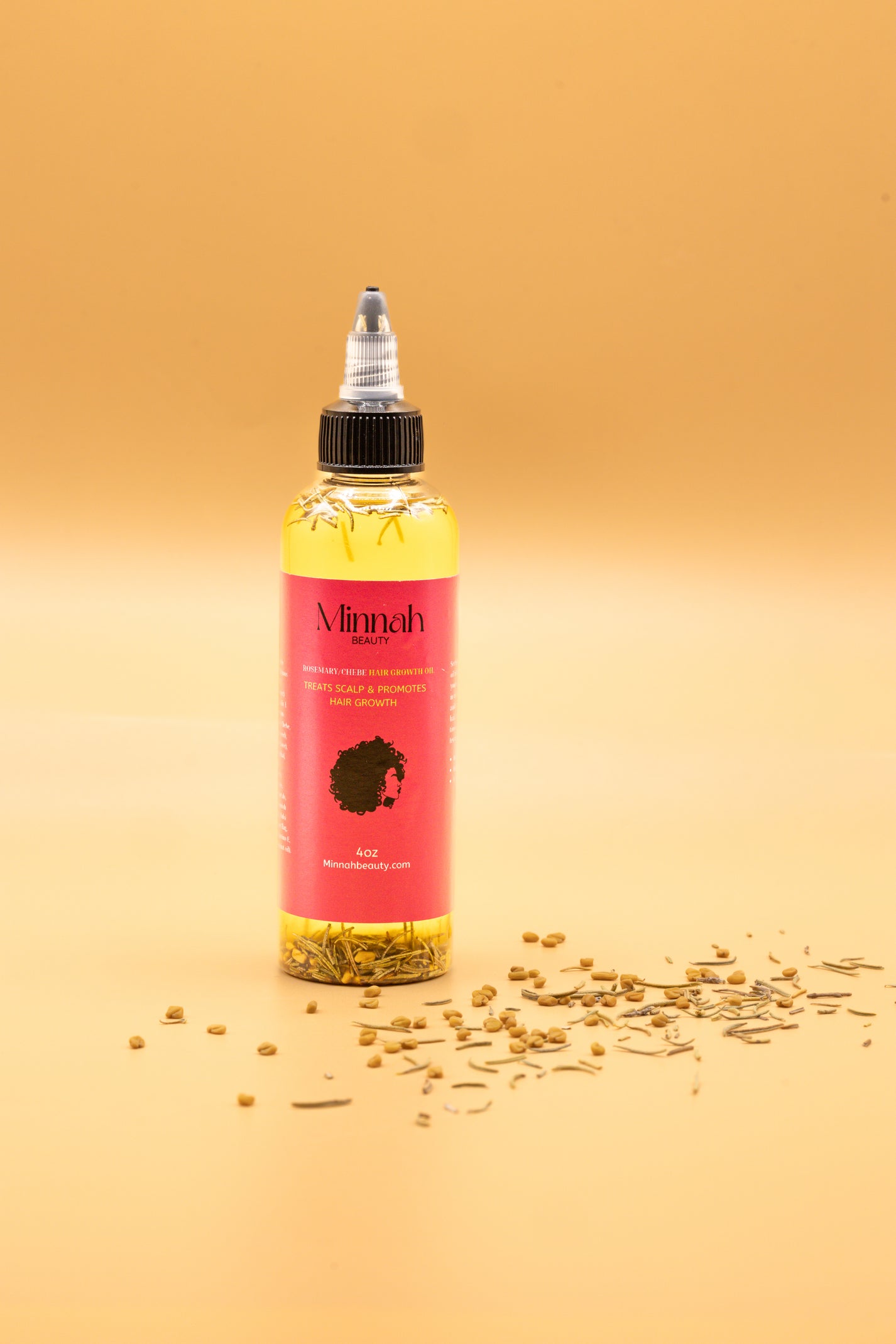 Herbal Hair Growth Oil – Minnah Beauty